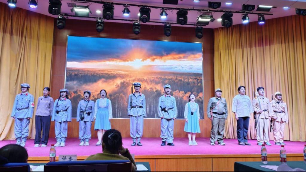 铭刻峥嵘岁月 激扬青春担当——经济与管理学院话剧作品荣获校级二等奖-湖北理工学院经济与管理学院